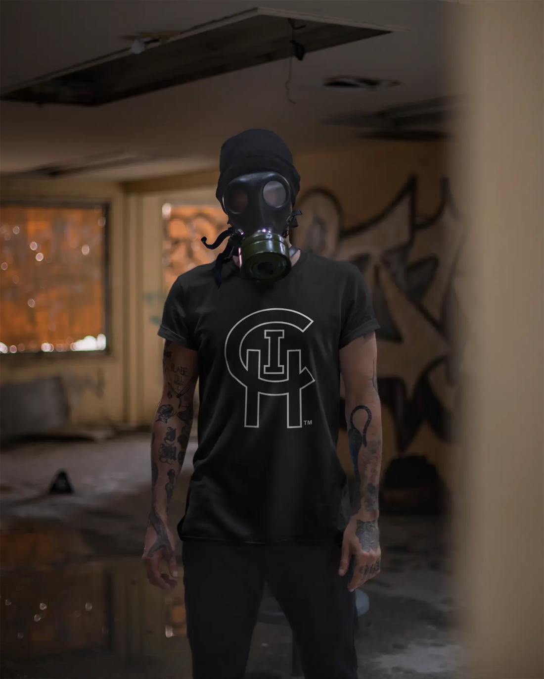 Chi Signature classic logo t-shirt design for Chicago lovers